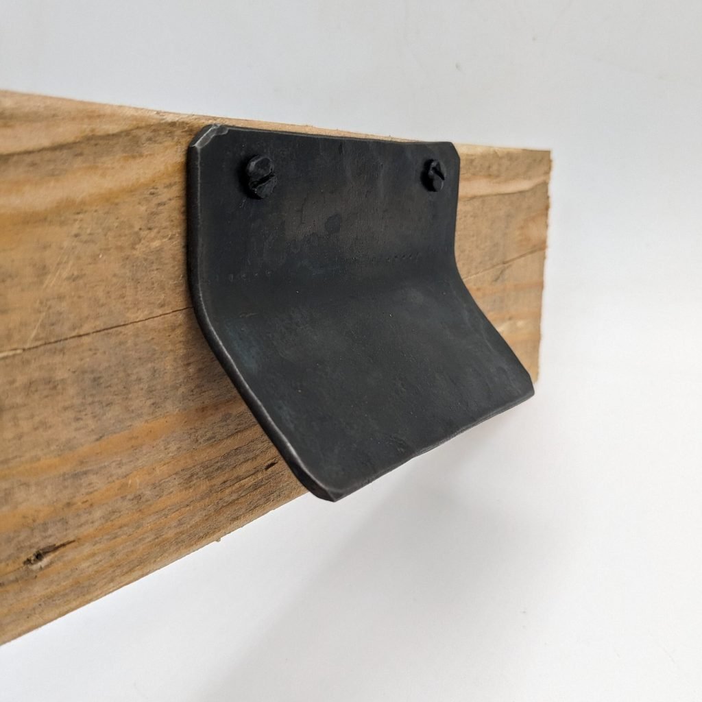 Rustic Hand-Forged Curtain Rod